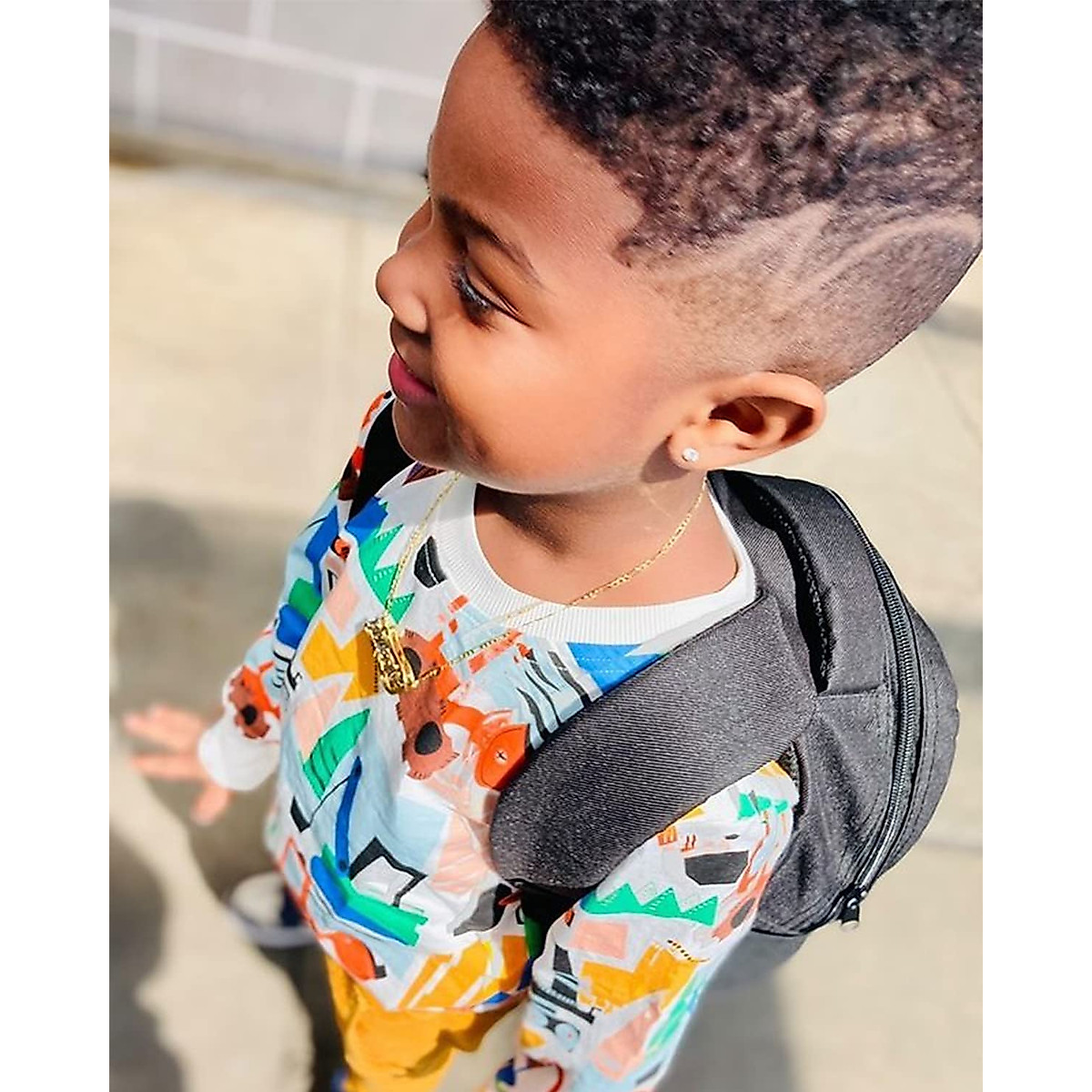 Funnymore Baby Boy's Crewneck Sweatshirt Clothes,Long Sleeve Shirt Top Outfit White Excavator 2t