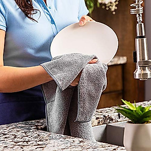 16" x 24" MW Pro Multi Surface Microfiber Towels | 6 Pack (Gray)