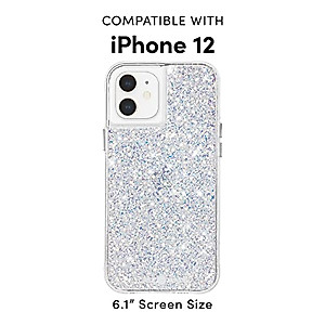 Case-Mate - Twinkle - Case for iPhone 12 and iPhone 12 Pro (5G) - 10 ft Drop Protection - 6.1 inch - Stardust