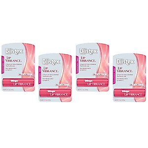 Blistex Lip Vibrance, Lip Protectant 0.13 oz (Pack of 4)