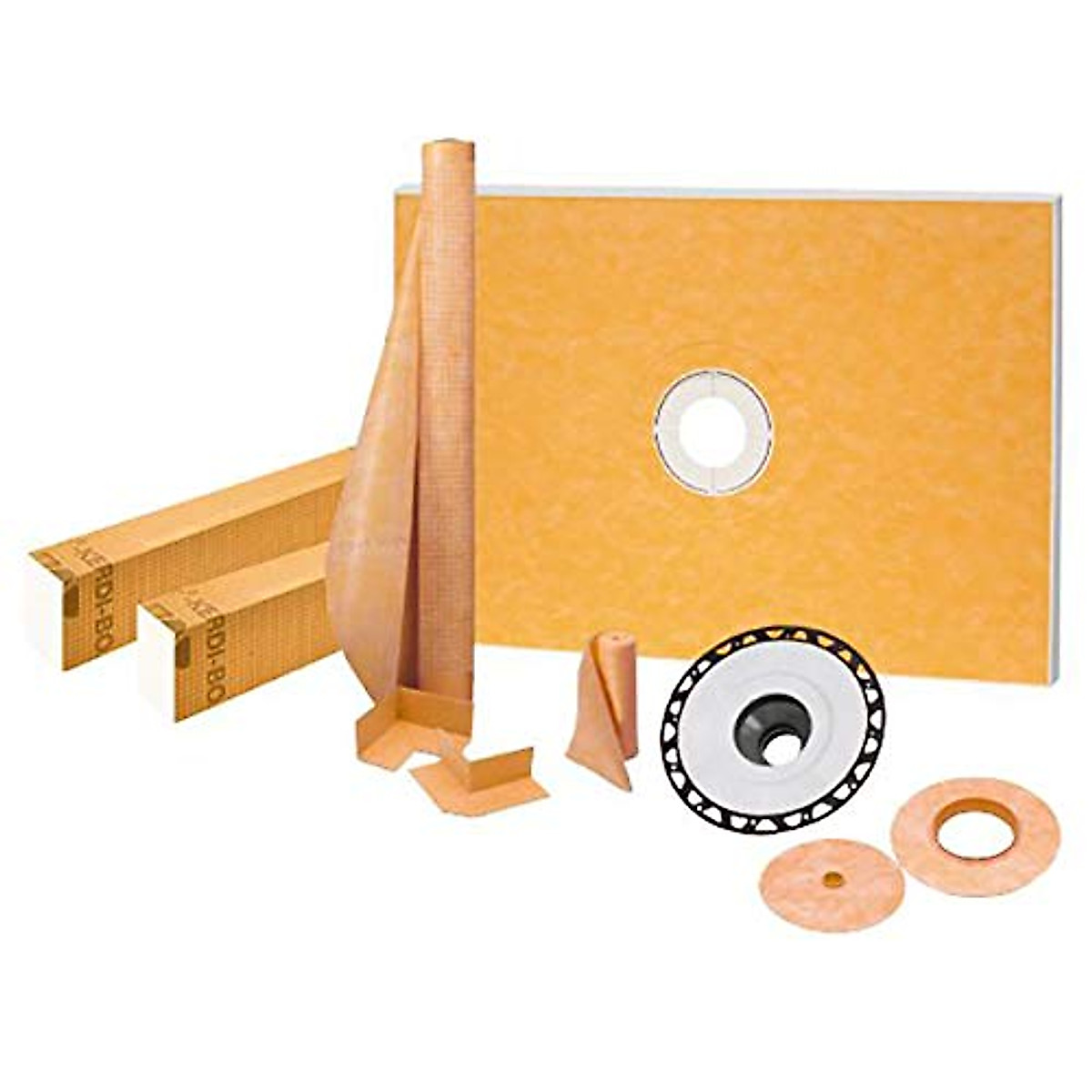 Schluter Kerdi-Shower Kit 38" x 60", ABS Flange (1)