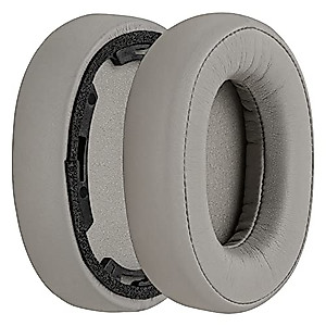 Geekria QuickFit Replacement Ear Pads for Audio-Technica ATH-SR50BT Headphones Headphones Ear Cushions, Headset Earpads, Ear Cups Cover Repair Parts (Gold)