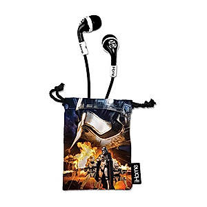 eKids Star Wars Noise Isolating Earbuds with Built in Microphone and Pouch