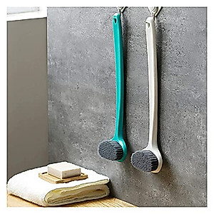 ZCX Body Brushes 2pcs Exfoliating Back Scrubber Shower Brush Bath Body Brush Long Handled Soft Brush Body Brushes