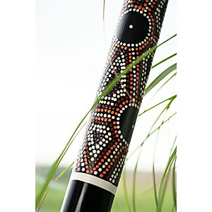 Meinl Sonic Energy 24" Bamboo Rainstick Musical Instrument for White Noise, Hand Painted — Sound Therapy Nature Effect