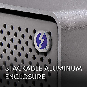 SanDisk Professional 20TB G-DRIVE PRO - Enterprise-Class Desktop Hard Drive, Thunderbolt 3, USB-C, 7200RPM Ultrastar Drive Inside - SDPH51J-020T-NBAAD