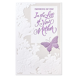 American Greetings Sympathy Card for Loss of Mother (Thinking of You)