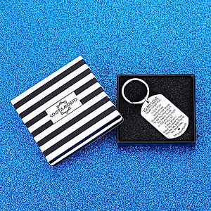 to My Love Keychain Gift for Husband Wife Anniversary Valentines Birthday Boyfriend Girlfriend Jewelry for Him Her Women Men