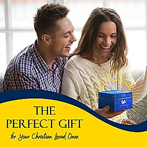 Prayer Meditation Candle W/Message Hidden Inside - Audio Guided Prayer Included - Perfect for Home Decor - All Natural Luxury Large Long Lasting Toxic Free Scented Candle