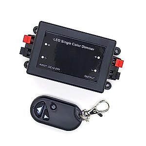 DOITOOL Single Color dimmer rf LED Electrical Equipment Lamps Intelligent Controller LED Strip Remote Control Light Modulator Single Color LED Controller
