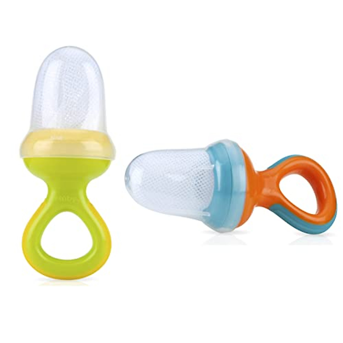 Nuby Nibbler Mesh First Soft Foods Feeder, 2pk, Colors May Vary