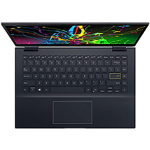 ASUS VivoBook Flip 14 Home & Business 2-in-1 Laptop (AMD Ryzen 5 5500U 6-Core, 20GB RAM, 512GB m.2 SATA SSD, AMD Radeon, 14.0" 60Hz Touch Full HD (1920x1080), Active Pen, Fingerprint, Win 10 Home)