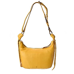 Frye Womens Nora Knotted Crossbody Bag, Yellow, One Size US