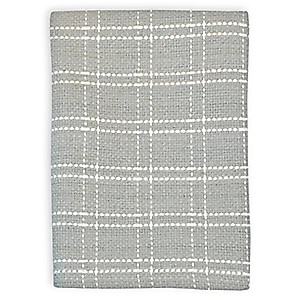 DII Everyday Collection Foodie Kitchen Set, Dishtowel & Dishcloth, Light Gray, 5 Piece