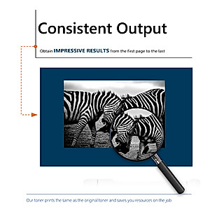 CF214X 14X Black High Yield Toner Cartridge with Chip 1-Pack, 14X Toner Replacement for HP 14X Toner 14A CF214A Compatible with Laser Enterprise M712 Series, Laser Enterprise MFP M725 Series Printer