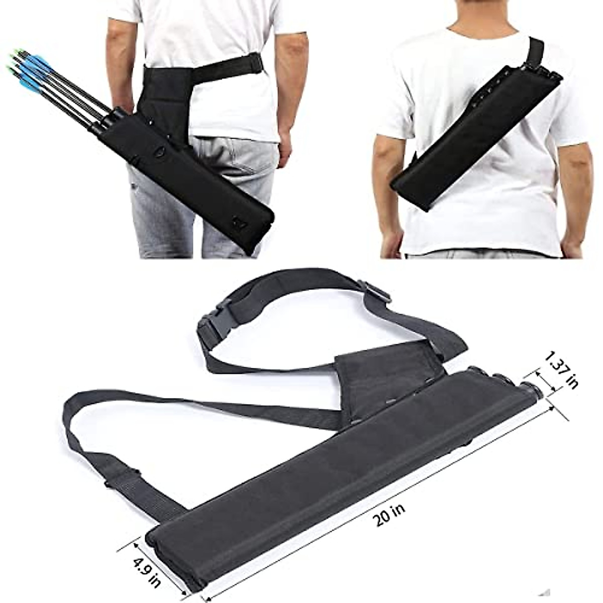 Monleap Recurve Bow and Arrows for Adults 51" Archery Set Right Hand Longbow 30-50lb Aluminum Alloy Riser Takedown Bow Arrow Quiver Bow Sight for Beginner to Intermediate Shooting Hunting (50 pounds)