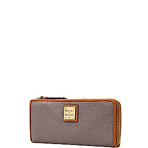 Dooney & Bourke Pebble Grain Zip Clutch Wallet