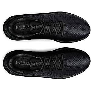 Under Armour Men's Charged Pursuit 3 Running Shoe, Black (002)/Black, 10.5 X-Wide
