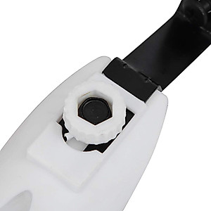 ZPSHYD Front Rear Mud Guards, Universal Adjustable Mountain Road Bike Mudguard Fenders Set 1 Pair Portable Bike Fender Mudflap (白色)