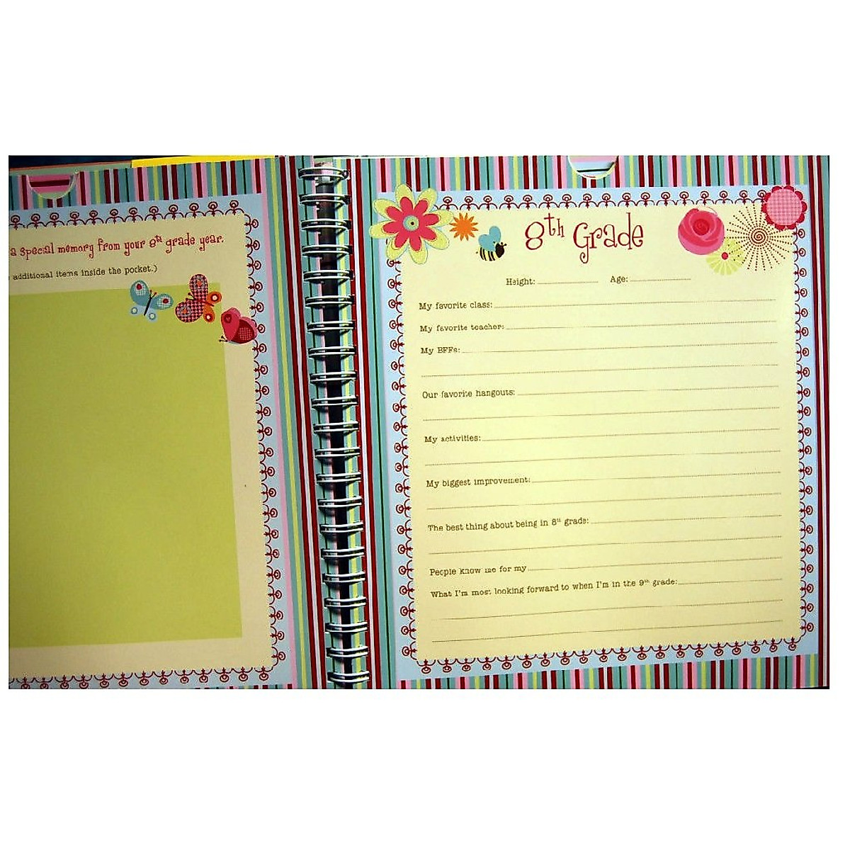 Publications international School Years Sweet Memories Deluxe Album Girl Book
