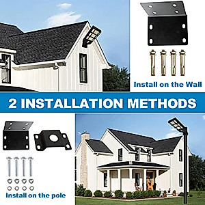 SUN NEED Solar Street Light,300W Solar Street Lights Outdoor Dusk to Dawn Motion Sensor with Remote Control 30000Lumens Solar Outdoor Light IP67 Waterproof for Backyard Garden Parking lot etc.