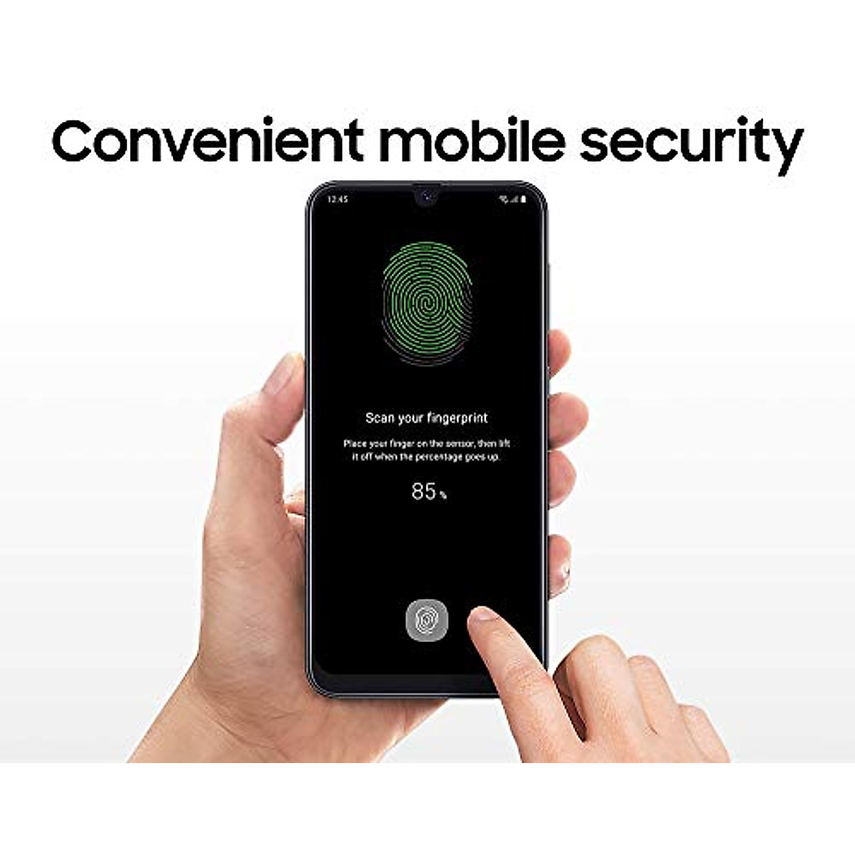 Samsung Galaxy A50 A505F 128GB Dual SIM Unlocked GSM Phone w/ Triple (25MP+8MP+5MP) Camera - Black