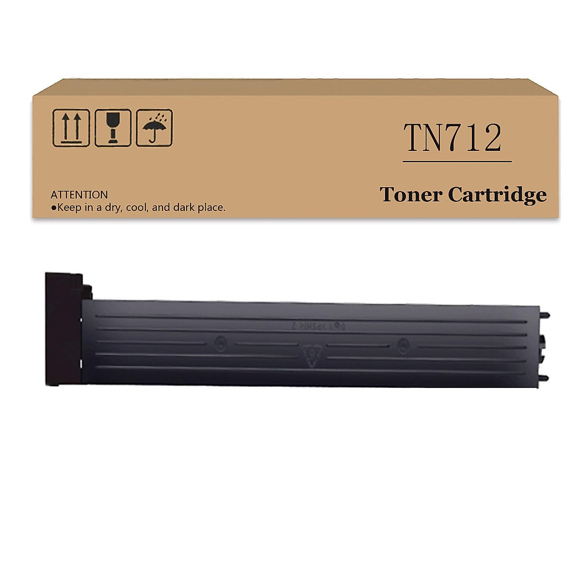 FLOAPA TN712 Toner Cartridge Use for Konica Minolta Bizhub 654 654e 754 754e Printers