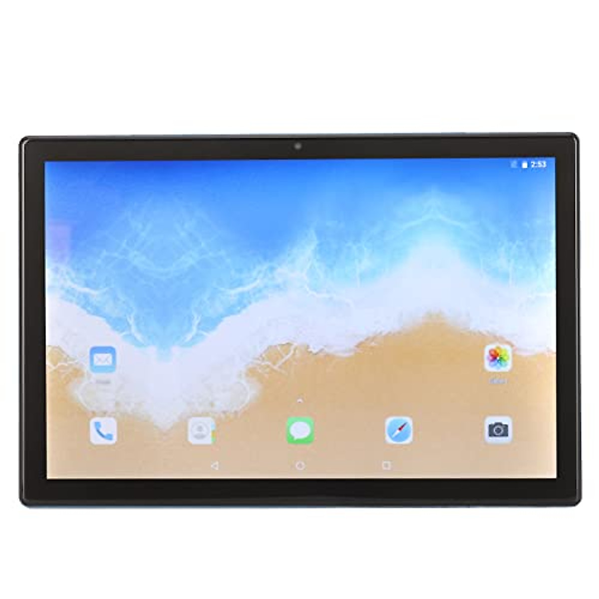 Honio HD Tablet, 7000mAh 10 Inch Office Tablet Octa Core CPU Dual Camera for Travel (US Plug)