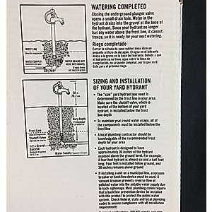 Everbilt 3 ft. Bury Depth Frost Proof Yard Hydrant