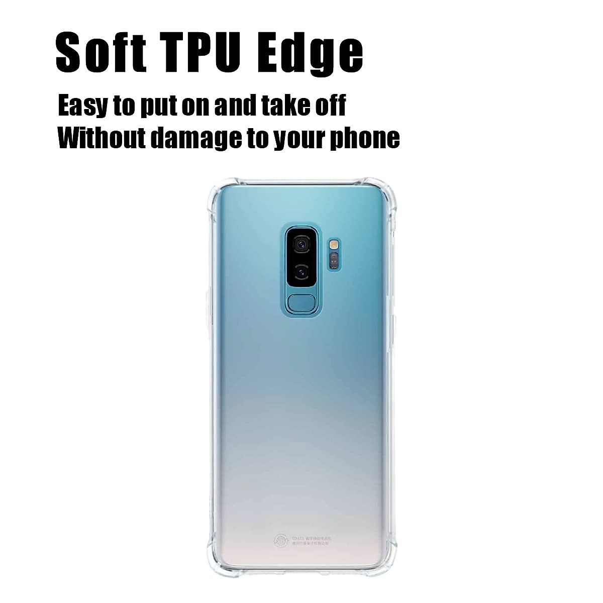 WOWTIFY Custom Phone Case for Samsung Galaxy S9 Plus,Personalized Multi-Picture Collage Photo Phone Cases,Customized Phone Cover for Birthday Xmas Valentines Friends Her and Him, Clear Soft Case