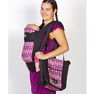 Boba Pack Shoulder Style Diaper Bag Can Attach to New Boba 3g and 4g Carriers Lila