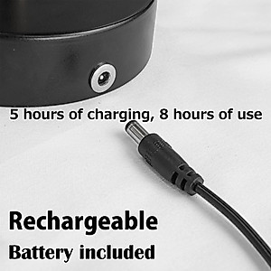 SKIVTGLAMP Bark and Cork Board Wall Sconce Rechargeable Battery Operated LED PIP Motion IR Sensor Wall Lamp, No Drilling Cordless Hand Crafted for Rustic Home Decor Backdrop Customizable, Lizard