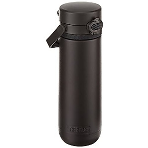 ALTA SERIES BY THERMOS Stainless Steel Direct Drink Bottle, 16 Ounce, Espresso Black