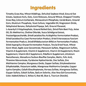 Sunseed 49130 Vita Prima Sunscription Chinchilla Food - High Fiber Timothy Formula, 3 LBS