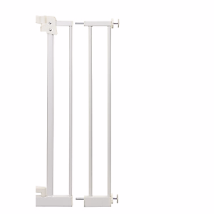 Perma Baby Gate Extension, White, 4” - Fits Standard Perma Safety Gates