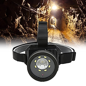 CHICIRIS Head Mounted Camera, NightVision Rechargeable Battery 90 LedHead Lamp Wearable Video Camera 1080P HD for Field WorkMineMining