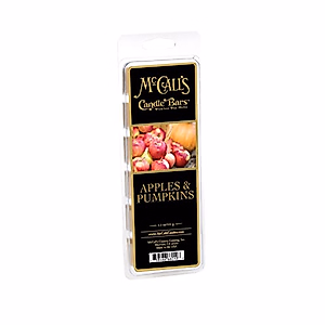 McCall's Candle Bars | Apples & Pumpkins | Highly Scented & Long Lasting | Premium Wax & Fragrance | Made in The USA | 5.5 oz
