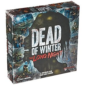 Plaid Hat Games Dead of Winter The Long Night Board Game Expansion - Post-Apocalyptic Survival Game, Strategy Game for Kids & Adults, Ages 13+, 2-5 Players, 1-2 Hour Playtime, Made