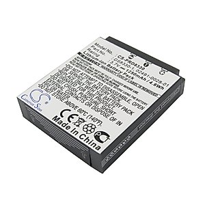 CXYZ 1250mAh Battery Replacement for Prima DS8330-1 DS-588, DS-8330, DS-8340, DS-8650, DS-888, DS-A350