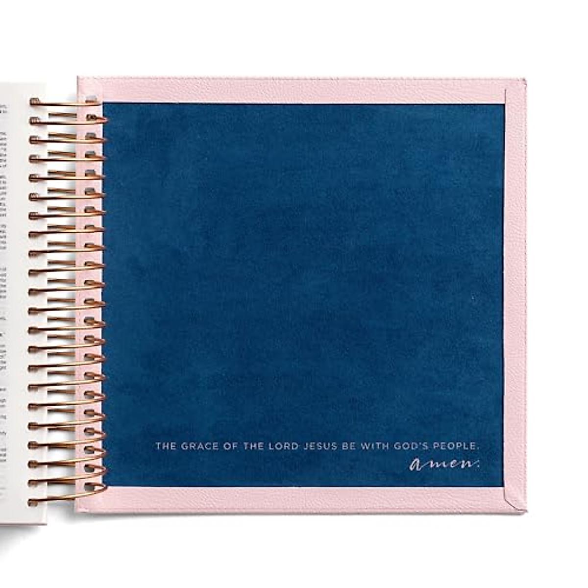 Illustrating Bible NIV - Spiral Bound Bible Journal, Pink