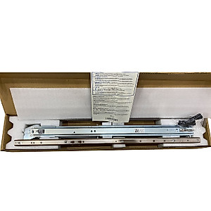 BestPartsCom New 2U Static Rails Kit Compatible with Dell Poweredge R510 R520 R720 R720XD R730 R730XD R820 R530 R830 R540 R540XD R740 R740XD R7415 R7425 H872R 0H872R in Box