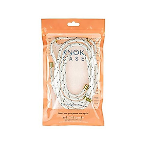 KNOK CASE Lanyard Crossbody Phone Compatible with iPhone 14 TPU case with Strap Mobile Neck Holder (Black)