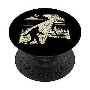 UFO Bigfoot Sasquatch Lochness Monster Alien Funny Believe PopSockets Swappable PopGrip