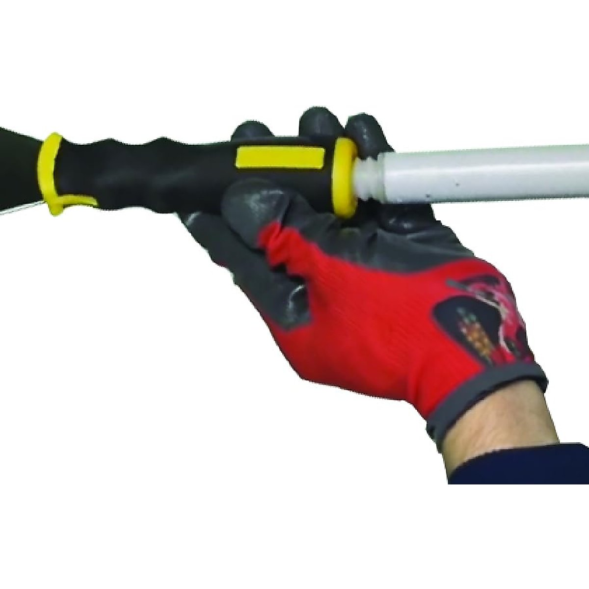 ALLWAY F42X Soft Grip Extendable Push/Pull Scraper with Removable 4-Edge Blade, 2-1/2”