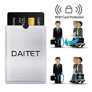 Security Card Shield -10 Credit Card RFID Protection, Anti-Theft & Security Sleeves