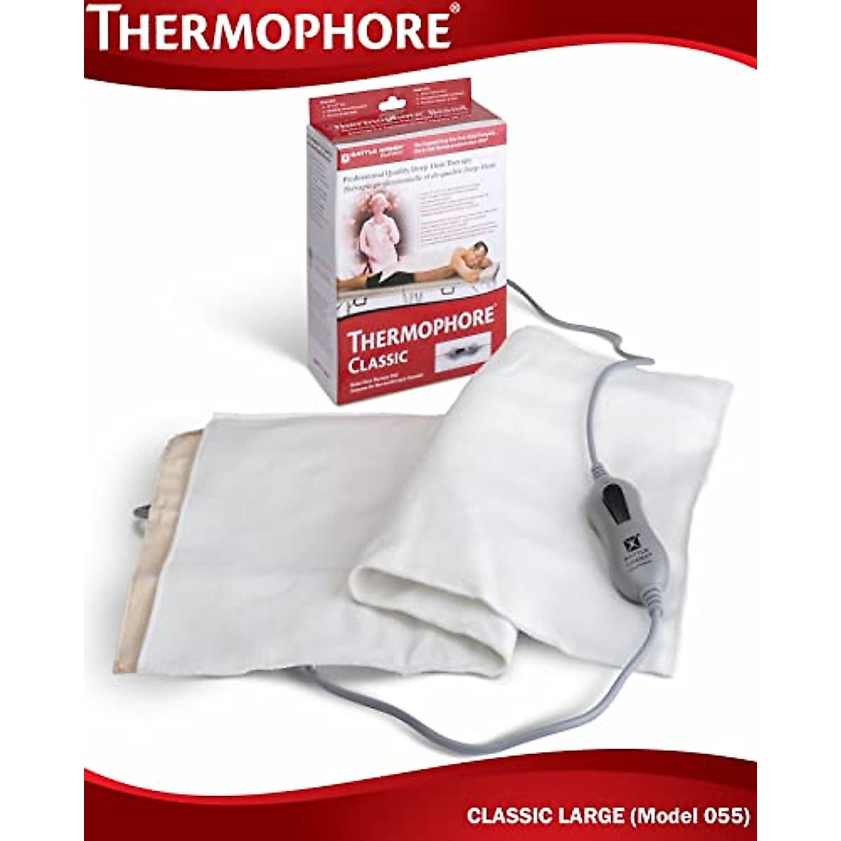 Thermophore Classic Heat Pack (Model 055) 14" X 27" Tan