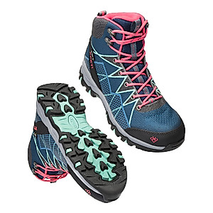 XPETI Women’s Infinity Mid Light Hiking Boot (Blue)