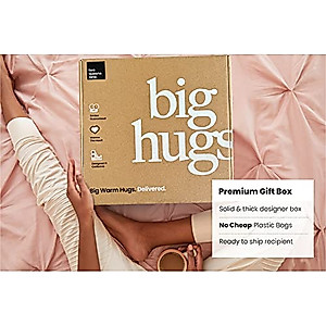 Get Well Soon Gift For Women - Care Package, Healing Compassion Blanket for Cancer Chemo Care, After Surgery, Depression, Recovery, Sympathy for Women and Men (Blanket, Card, Box), PURPLE