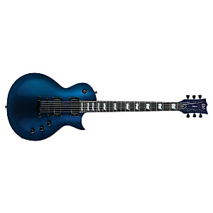 ESP 6 String LTD Deluxe EC-1000 Electric Guitar, Violet Andromeda, Right, (LEC1000VLAND)