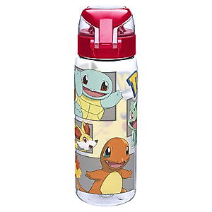 Zak Designs Pokemon 25 oz. BPA-Free Wide Mouth Bottle, Pikachu